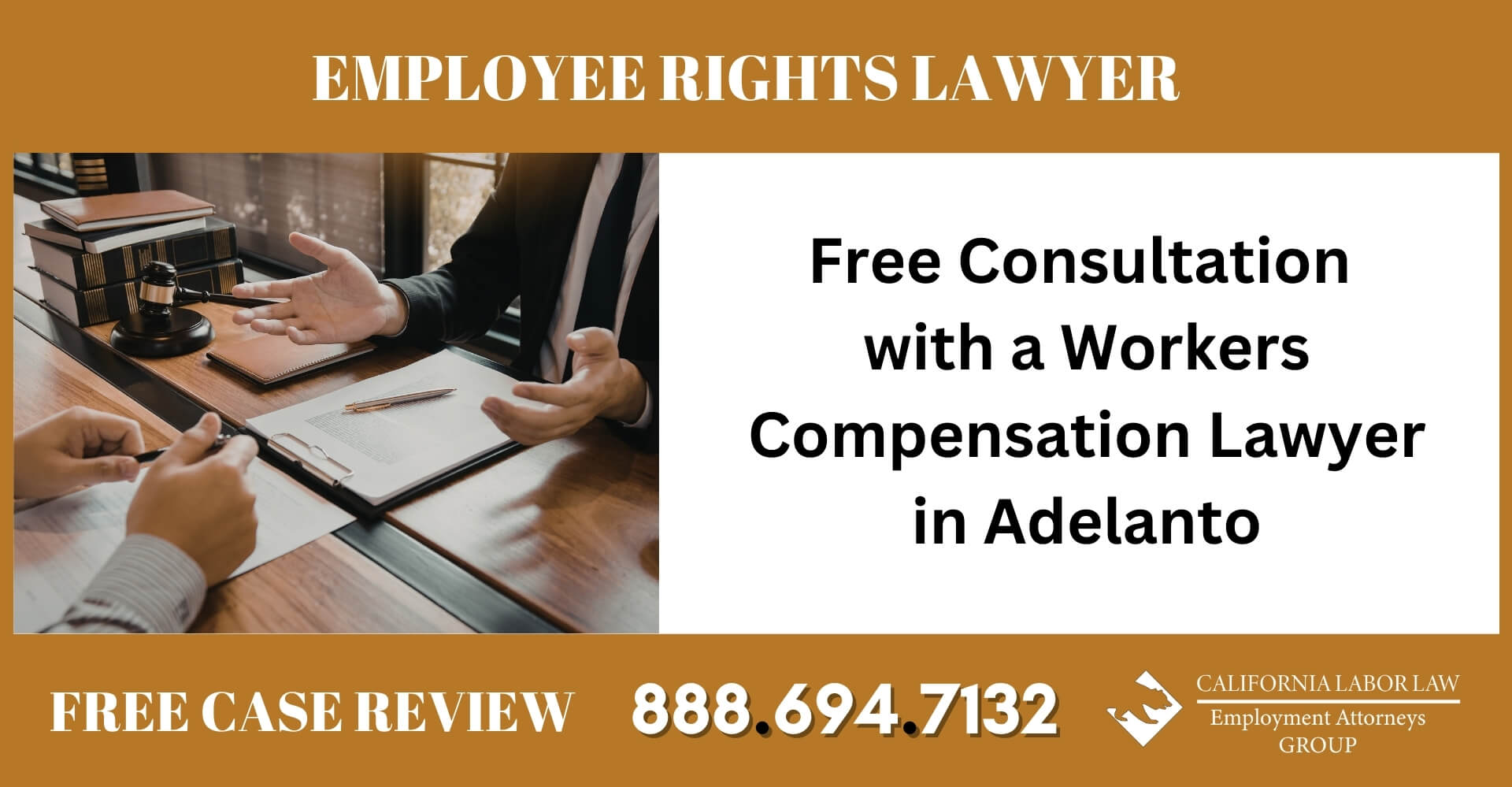 Free Consultation with a Workers Compensation Lawyer in Adelanto ...
